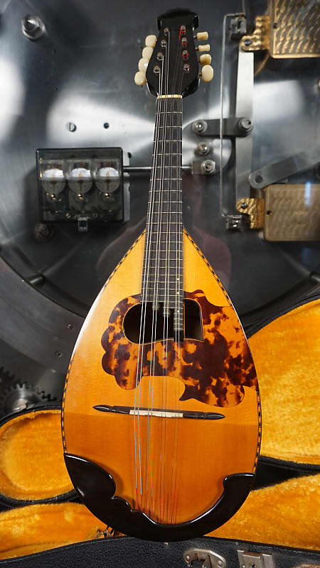 Rokutaro Nakade Large Bowl Mandolin Japan w/ Case | Reverb