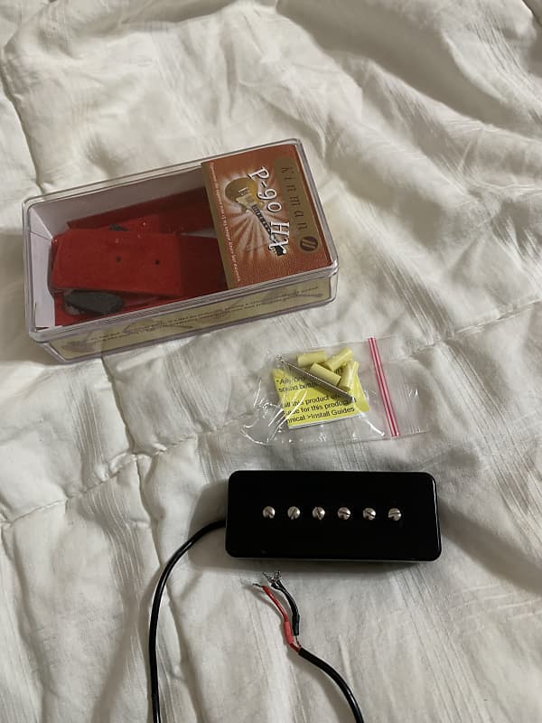 Kinman Bright Nasty 90 (Bridge P90) 2021 - Black | Reverb