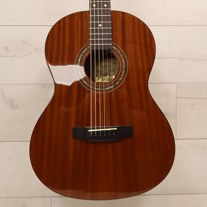 Zager EZ-Play SS MHGY 000 Parlor Petite Full Size Mahogany | Reverb