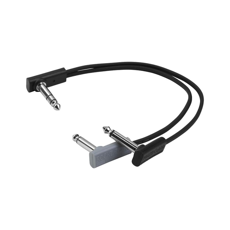 RockBoard Flat Patch Y Splitter Cable 20 cm / 7 7/8" | Reverb