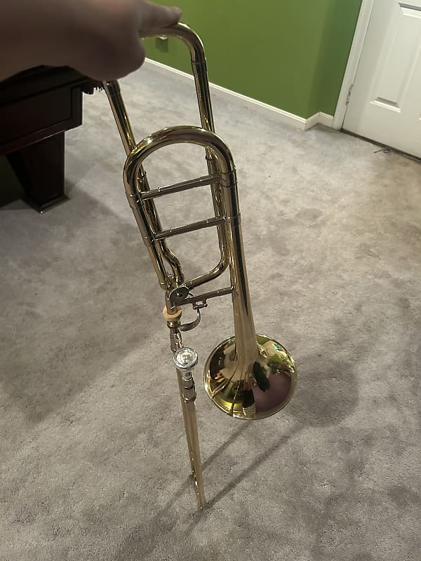 Bach 42BO Stradivarius Series Tenor Trombone with Open Wrap F | Reverb