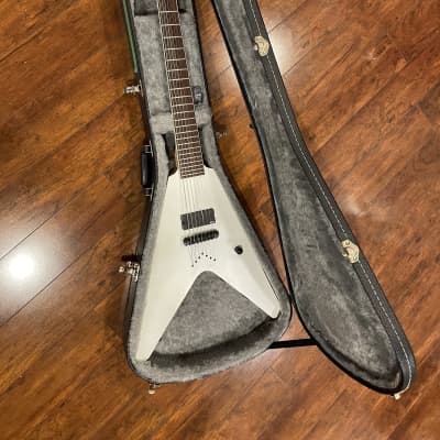 Custom 7 String V with Ibanez Neck | Reverb