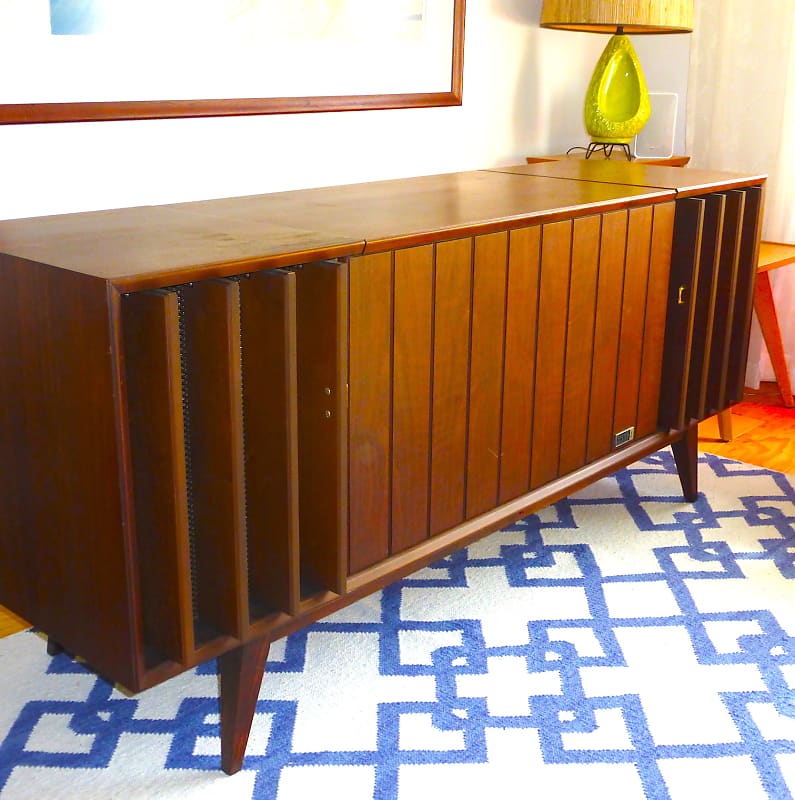 Vintage 1963 Mid Century Zenith ML2670 Console Stereo | Reverb