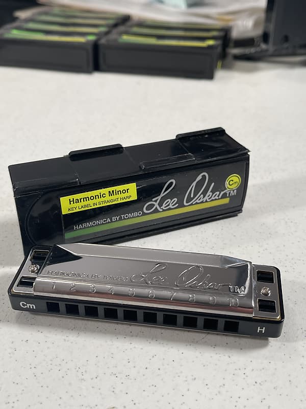 Lee Oskar Harmonic Minor Harmonica Key of Cm WOW WOW WOW | Reverb