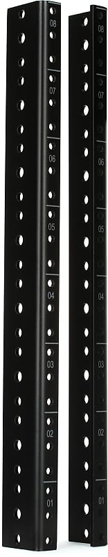 Gator GRW-RACKRAIL-08U Rack Rail Set - 8 Rack Spaces | Reverb