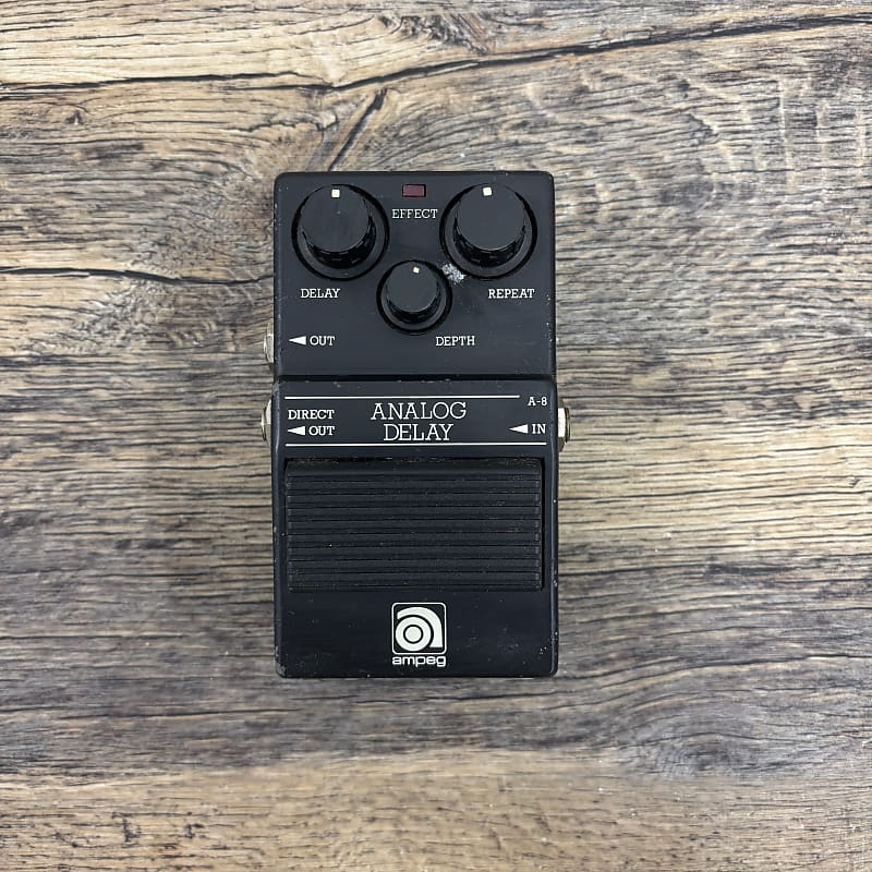 Ampeg A-8 Analog Delay MN3005 BBD 1980s RARE Vintage Made In | Reverb