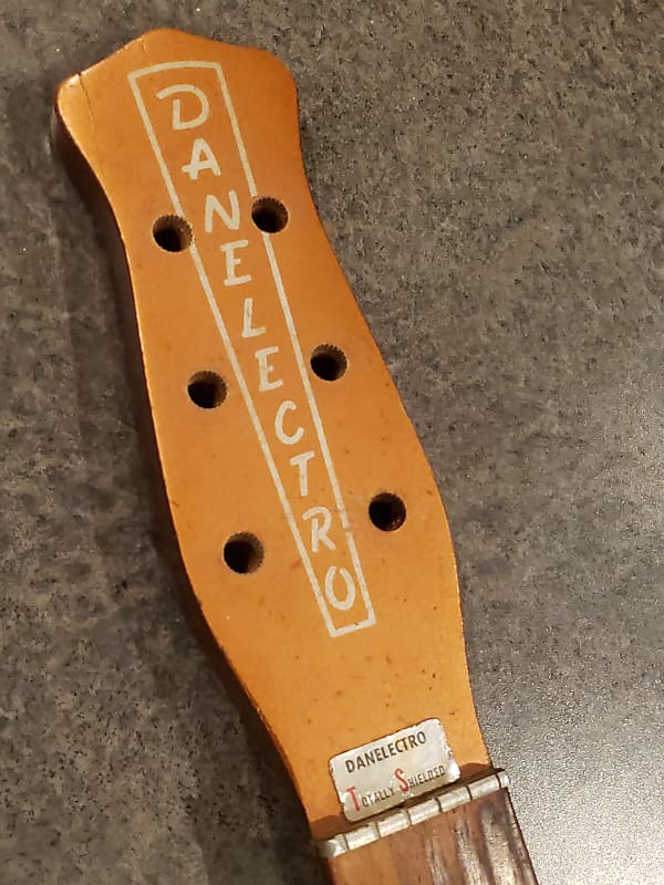 1960 Danelectro Cokebottle Neck 60’s Vintage DC-1 Shorthorn | Reverb
