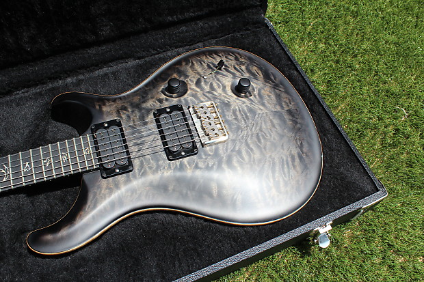 PRS Mark Holcomb USA Limited Edition - Charcoal Burst 10 Top | Reverb