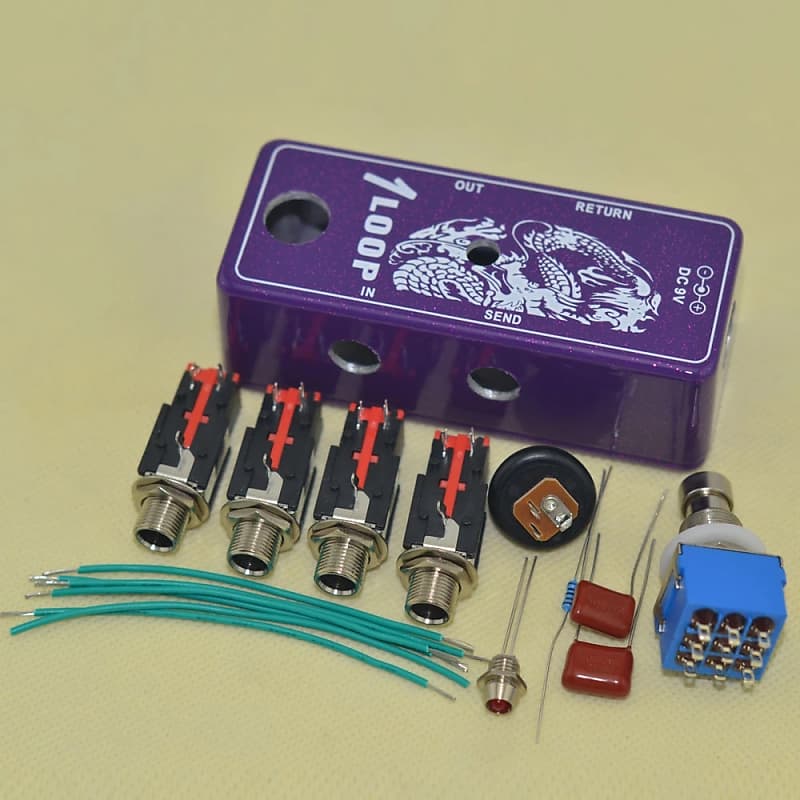 DIY True-Bypass MINI AB Box Pedal Kits for Guitar Effect | Reverb