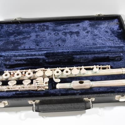 Vintage Artley Sterling Silver 9-0 Open Hole Flute Gold | Reverb