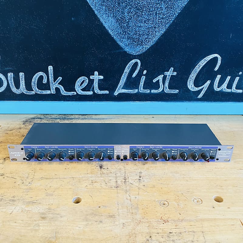 Aphex 109 Parametric Equalizer *Sustainably Shipped* | Reverb
