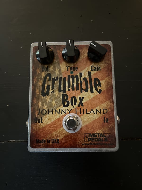 Metal Pedals Johnny Hiland Grumble Box overdrive | Reverb