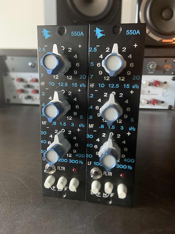 API 550A 500 Series 3-Band Equalizer *PAIR* | Reverb