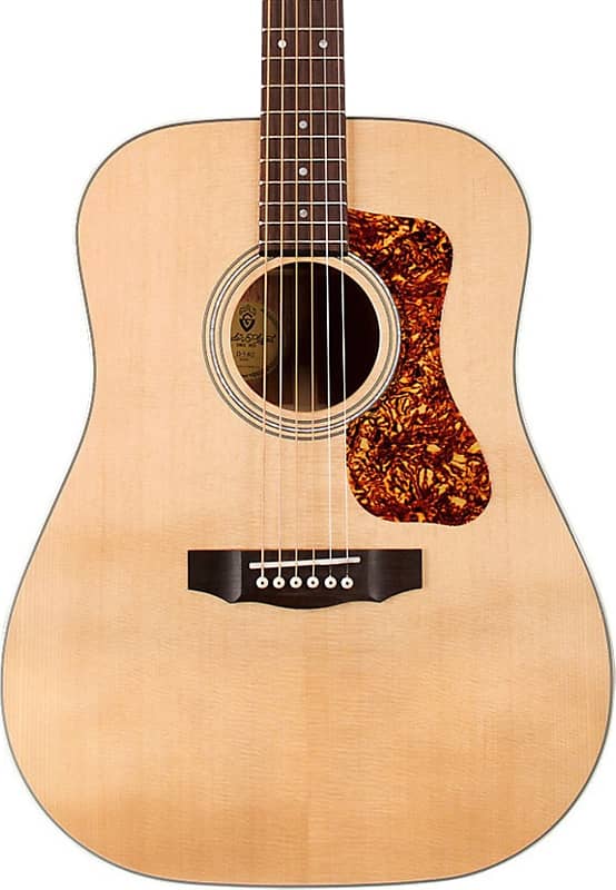 Guild D-140 Dreadnought Acoustic Guitar, Solid Spruce Top | Reverb