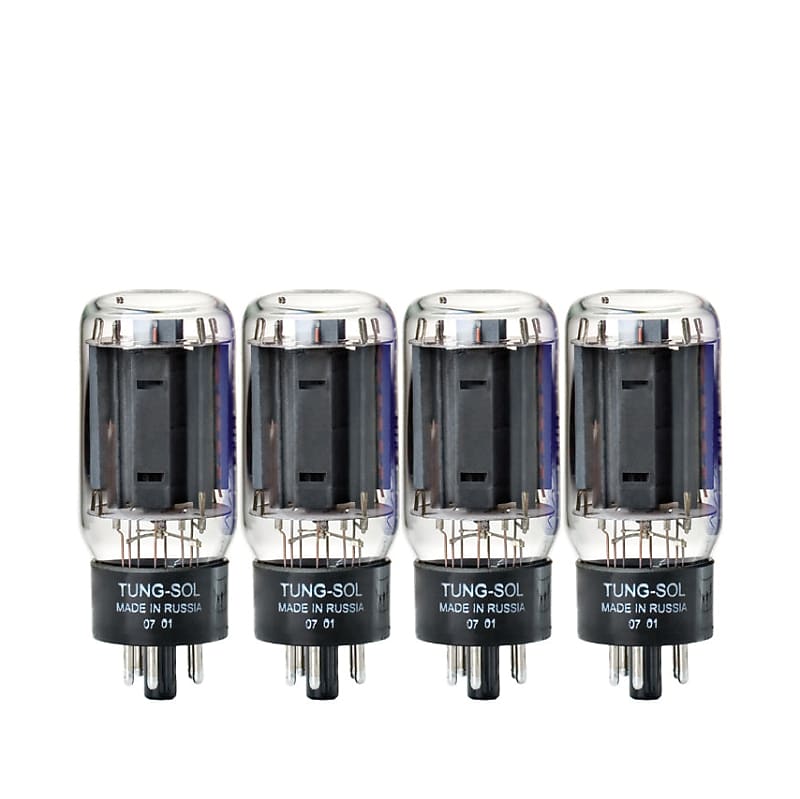 Tung-Sol 6L6 STR Power Tubes - Platinum Matched Quad Set | Reverb