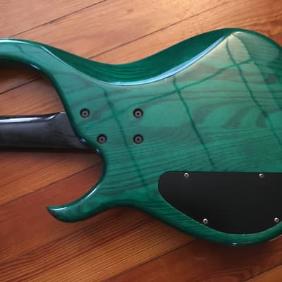 1992 Modulus Quantum 4 Graphite Neck Emerald Green | Reverb