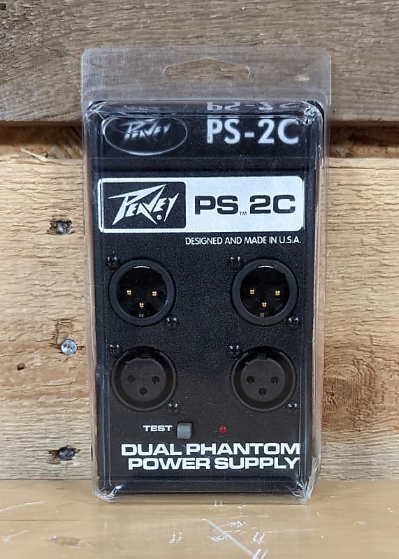 Peavey PS-2C Dual Channel Phantom Supply | Reverb