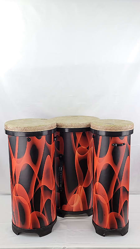 Remo Tubano TF-20 Dark Drums Stackable Set of 3 | Reverb