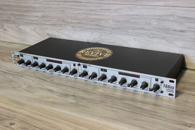 Revive Audio Modified: Dbx 166XS Dual Compressor, Limiter, | Reverb