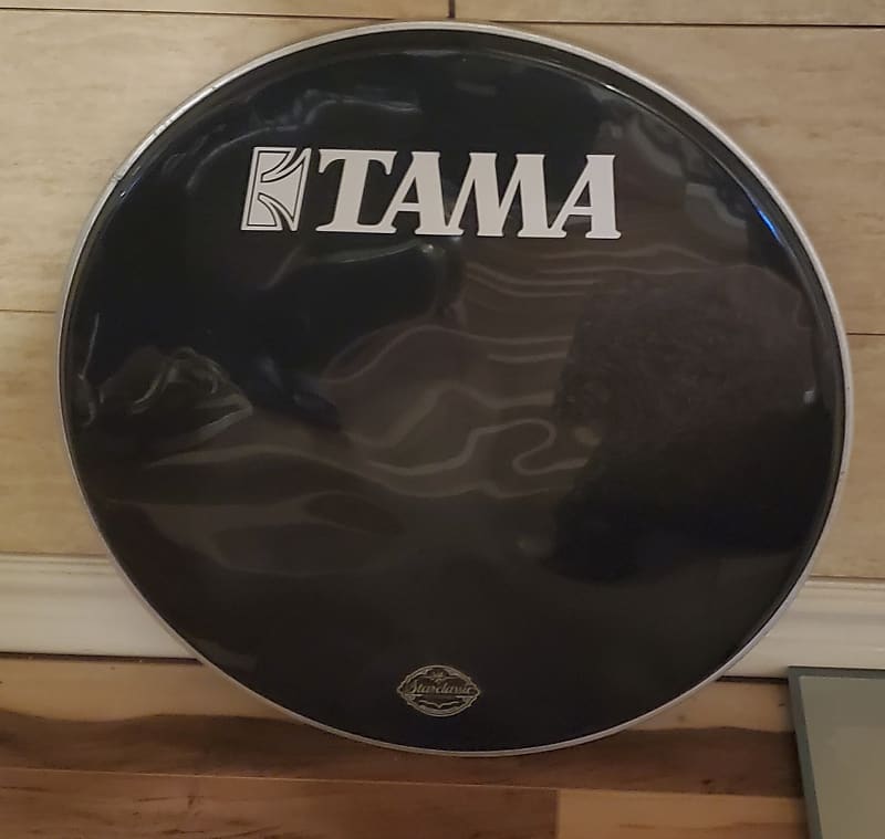 Tama Bass Drum Resonant Head 22 Inches Black with Starclassic | Reverb