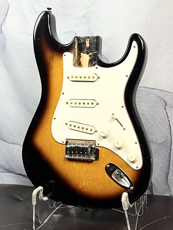 Unbranded Loaded Stratocaster Body Sunburst | Reverb