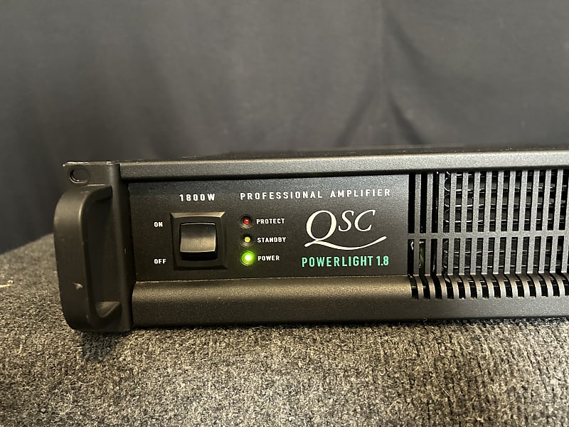 QSC Powerlight 1.8 2-Channel Power Amp 1800-Watt Professional | Reverb