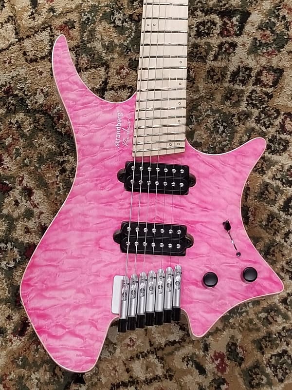 Strandberg Boden J7 Standard 5A Quilted Maple(Silver | Reverb