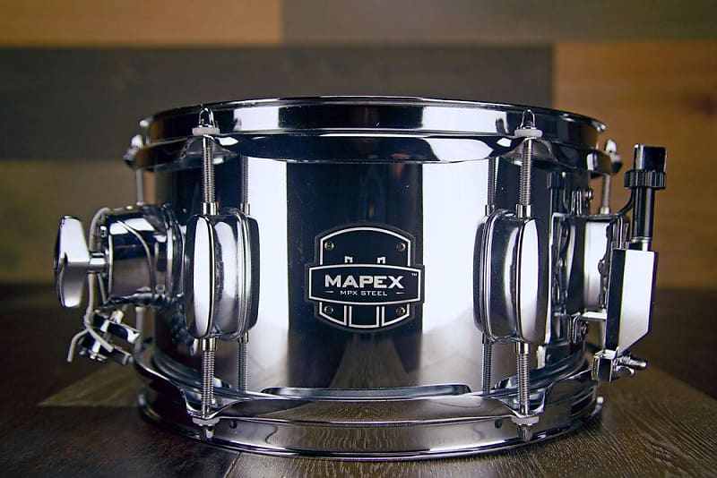 Mapex Mpx 10 X 5.5 Steel Snare Drum With Mount | Reverb