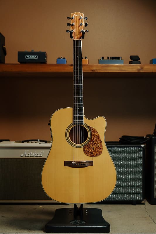 Carvin Cobalt 750 Acoustic Electric Guitar - Natural | Reverb