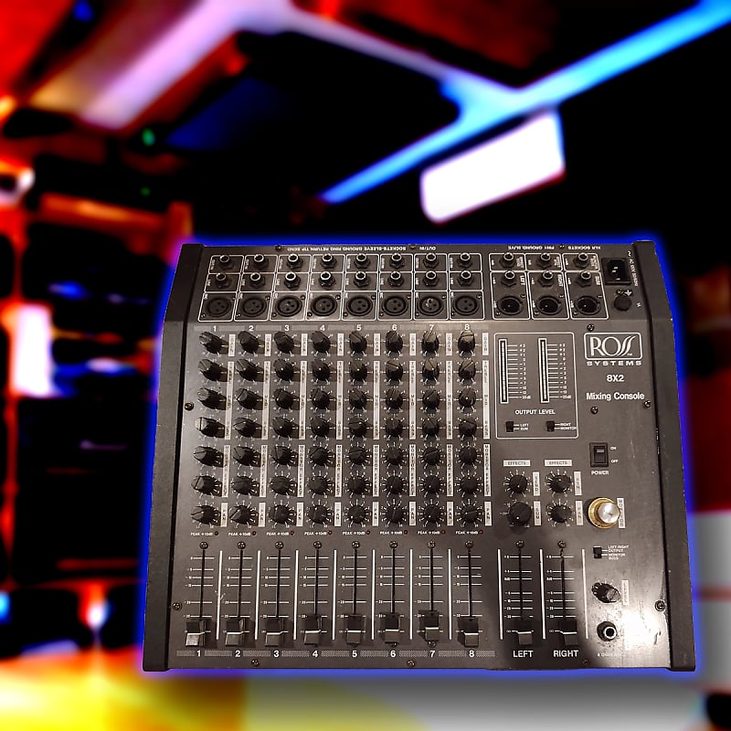 Ross 8x2 Mixing Console 1980's - Natural Wood | Reverb Canada