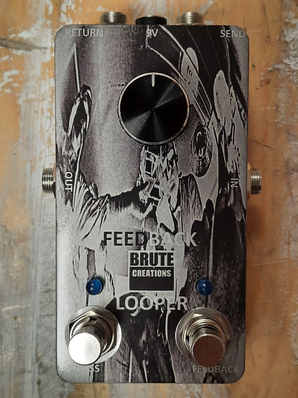 BRUTE CREATIONS True Bypass Feedback Looper 2023 | Reverb