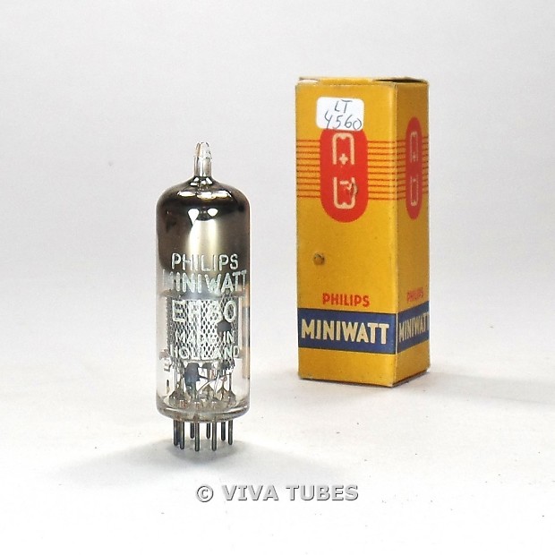 True NOS NIB Mullard GT Britain EF80 [6BX6] Mesh Plate [] Get | Reverb