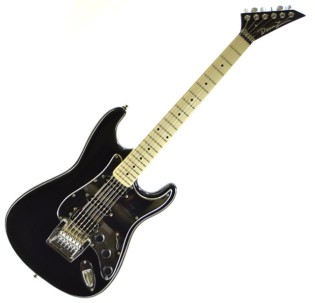 Vintage 1980's Dean Z Autograph HSS Super-Strat Electric | Reverb