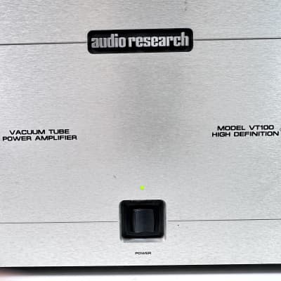 Audio Research VT100 MK II Tube Power Amplifier | Reverb