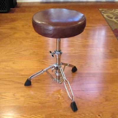 Vintage Tama Brown Drum Throne Stool Double Braced Lot 82-387 | Reverb