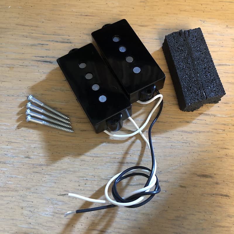 Fender American Standard Precision Bass Pickups Black | Reverb Canada