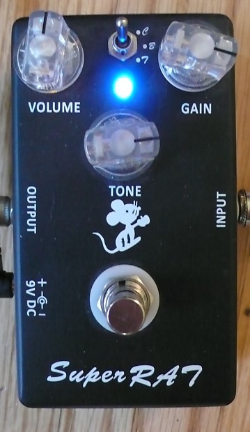 Mogoo Pedals Super Rat (ProCo Rat clone) Distortion Boutique | Reverb