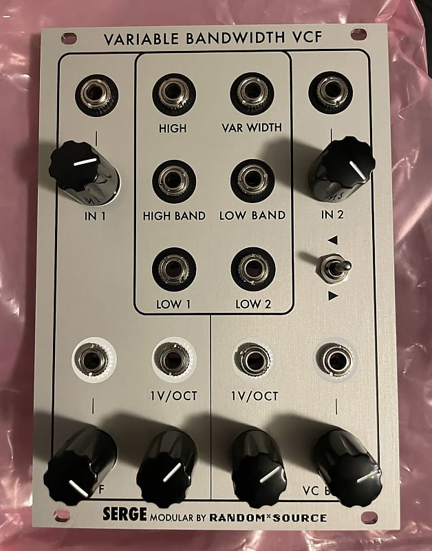 Random Source Serge Variable Bandwidth Filter (VCF2) | Reverb