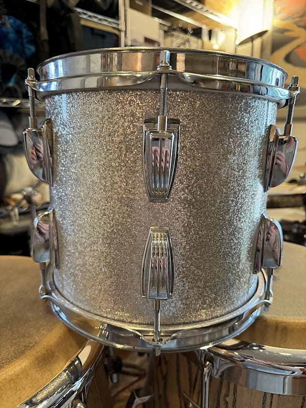 Ludwig Classic Maple Rack Tom 10" - Silver Sparkle | Reverb