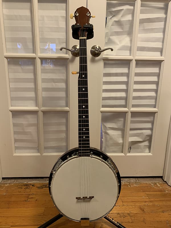 Kay 5 String Closed Back Resonator Banjo / Made in Korea W/ | Reverb