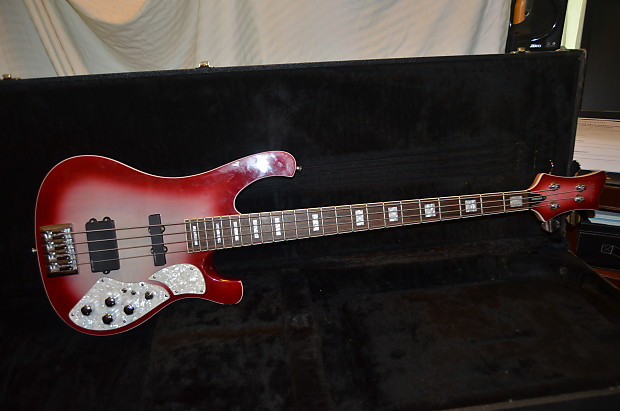 Schecter Stargazer bass guitar Cherry sunburst | Reverb