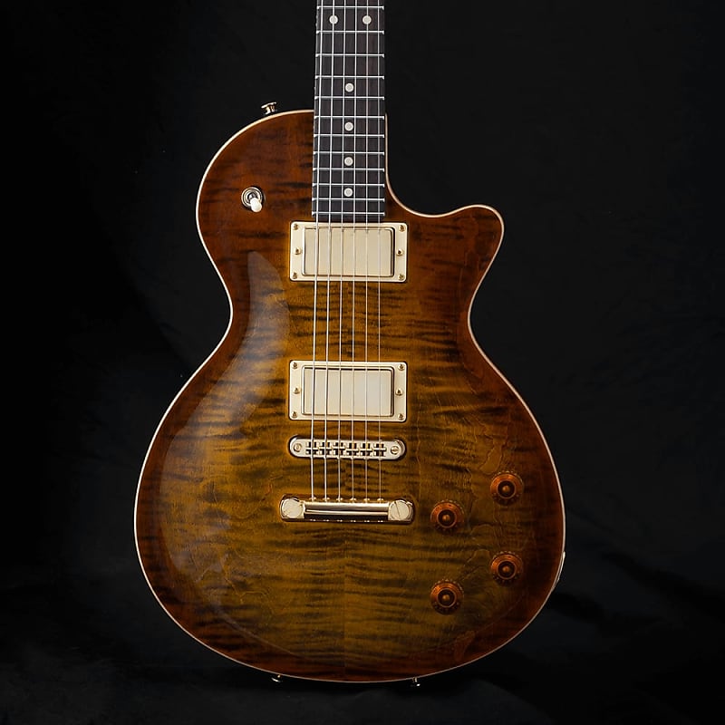 Tom Anderson Bobcat — Deep Tobacco Fade with Binding | Reverb
