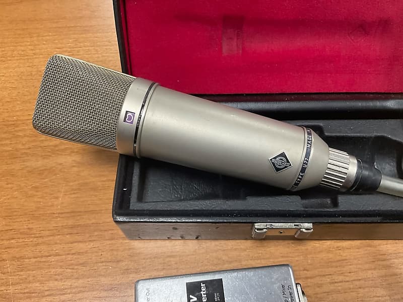 Neumann U77 MIKROFON ORIGINAL BRASS CASULE K67 | Reverb Canada