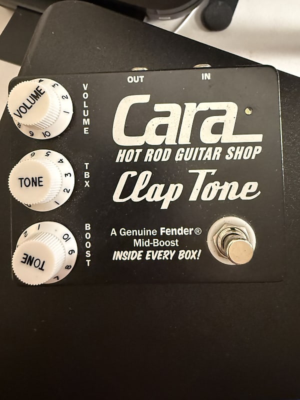 Cara Clapton Fender Clapton mid boost pedal | Reverb