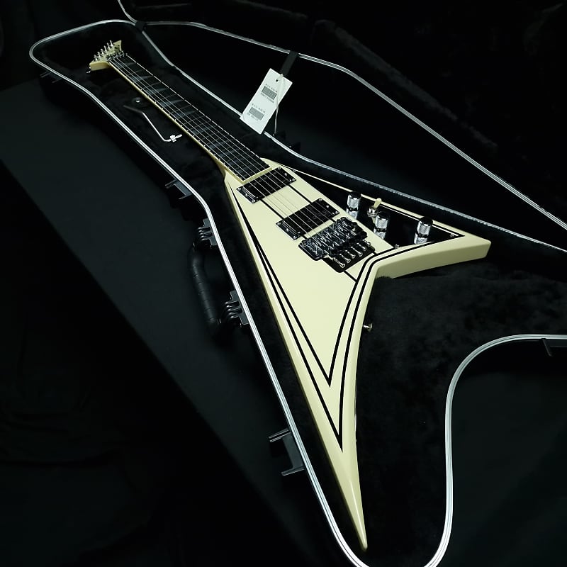 Jackson Rhoads Elite FSR Limited 2011 Ivory with Black | Reverb