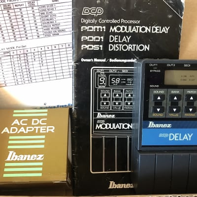 Ibanez PDD1 DCP Programmable Digital Delay Echo | Reverb France