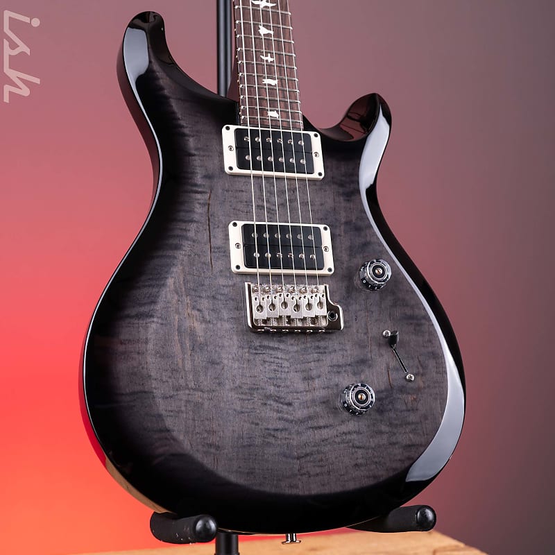 PRS S2 Custom 24 Electric Guitar Faded Gray Black Burst | Reverb