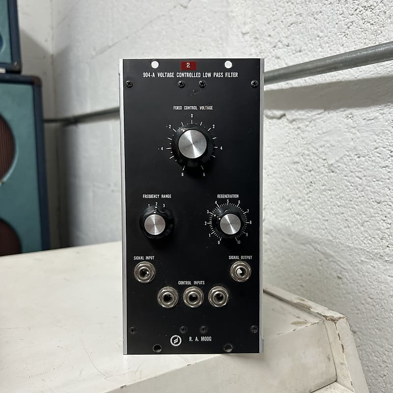 RA Moog 904-A Low Pass Filter 1969 - Black | Reverb