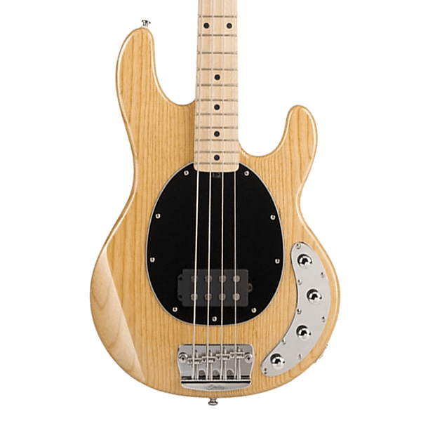 Sterling by Music Man Ray34 4 String Bass - Natural with Gig | Reverb