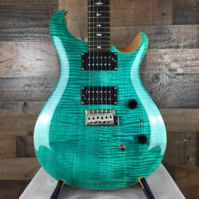 PRS SE CUSTOM P-Rail/ Locking Tuner Electric Guitar Green | Reverb